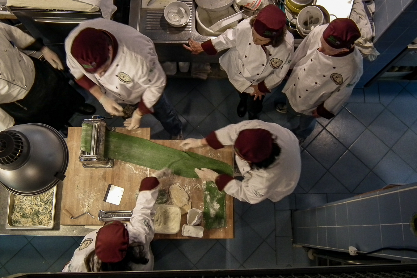 Tuscany with Olive Garden: All Hands-on-Deck in the Fizzano Kitchen ...